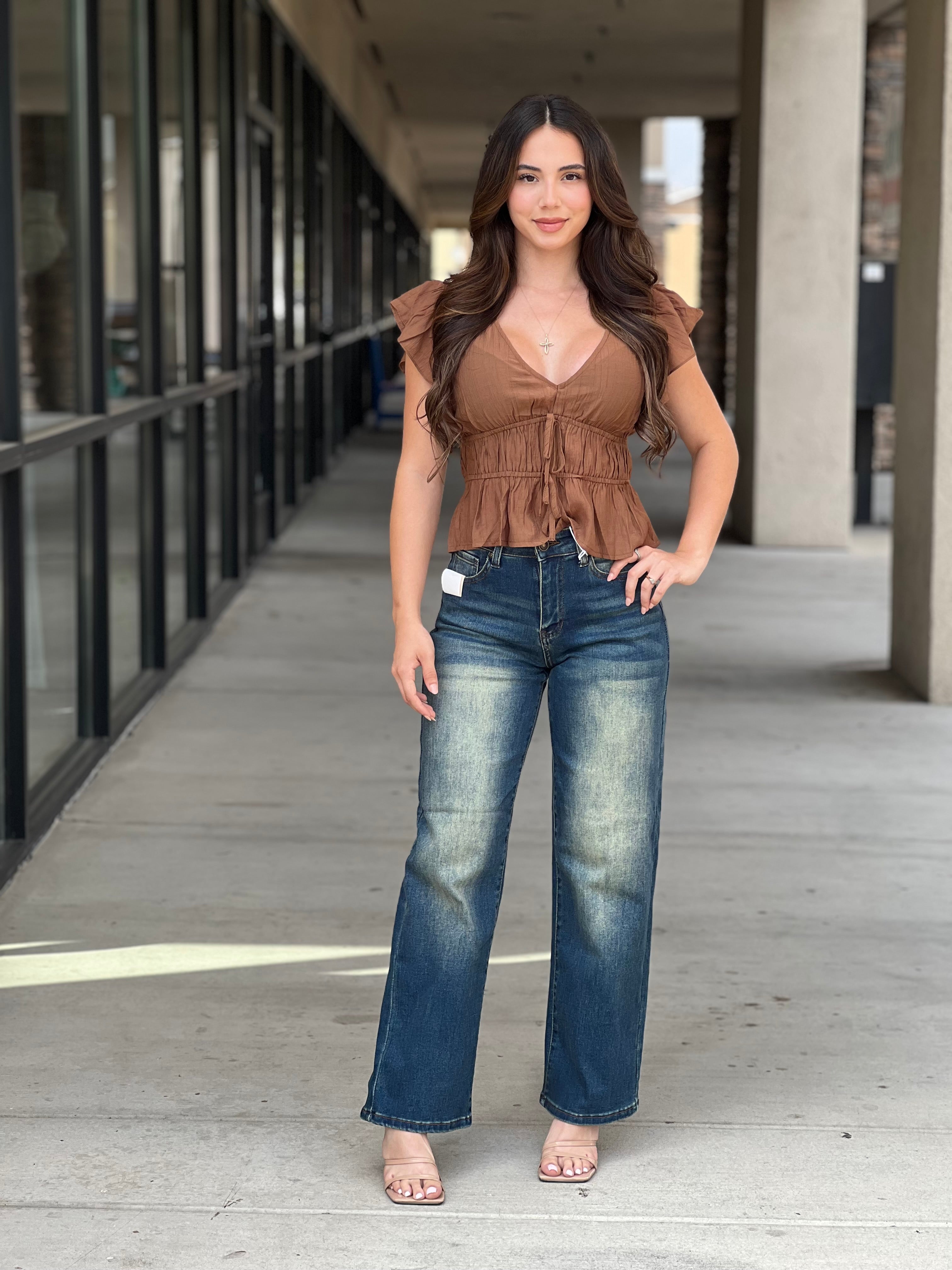 Jenessa medium wide leg jeans | MODERN BY MB, LLC
