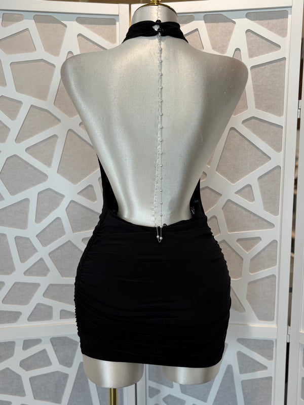 Honey backless chain dress | MODERN BY MB, LLC